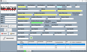 Evidence Log – PMI | Manual